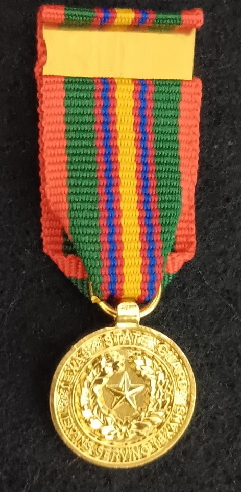 TXSG Miniature Meritorious Service Medal - GOLD - Professional Quality ...