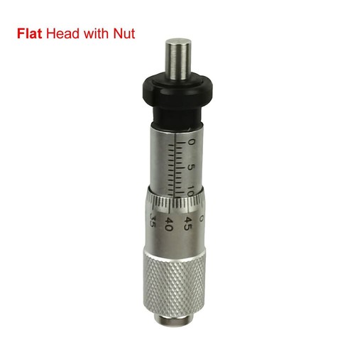 New Micrometer Head Range Round Plat Type Micrometer Head Measure Tool ...