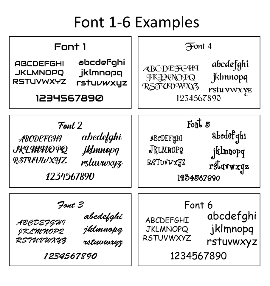 Personalised Name Vinyl Sticker Word Text Cut Fancy Font Sticker Gift ...