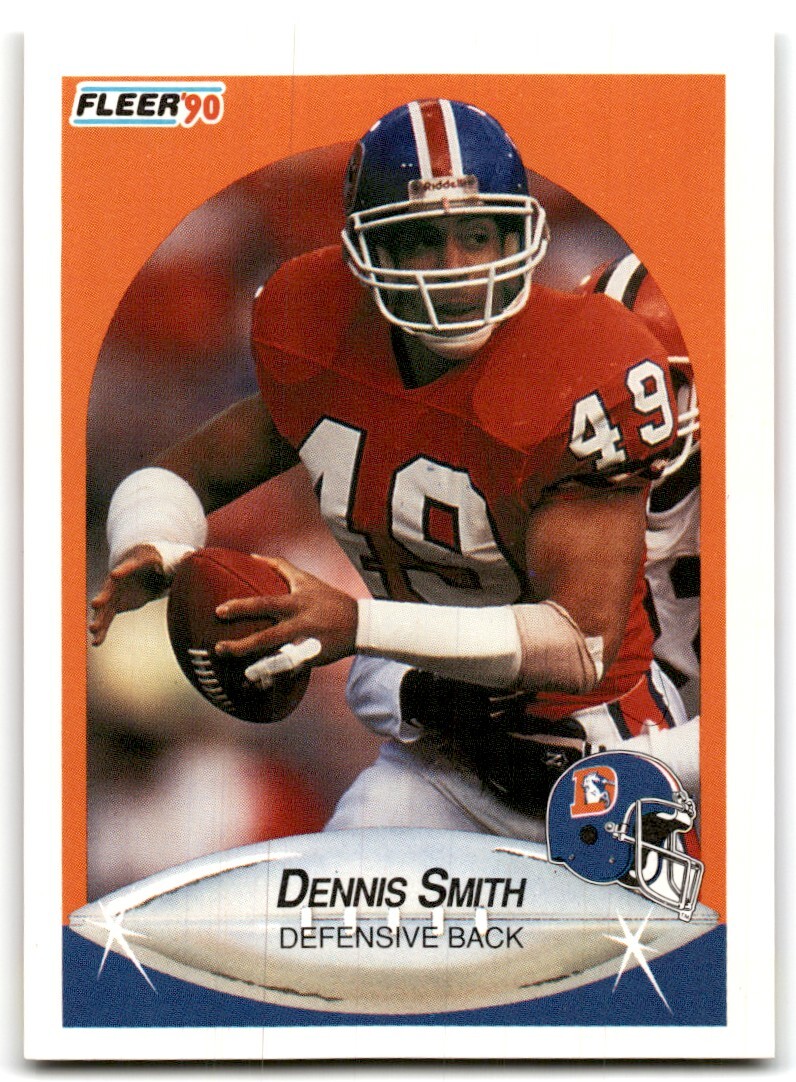 1990 Fleer Dennis Smith Denver Broncos #31 | eBay