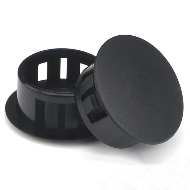 Round Plastic Blanking End Cap Caps Tube Pipe Insertions Plug Bung ...