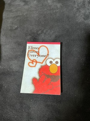 elmo memo pad Sesame Street | eBay