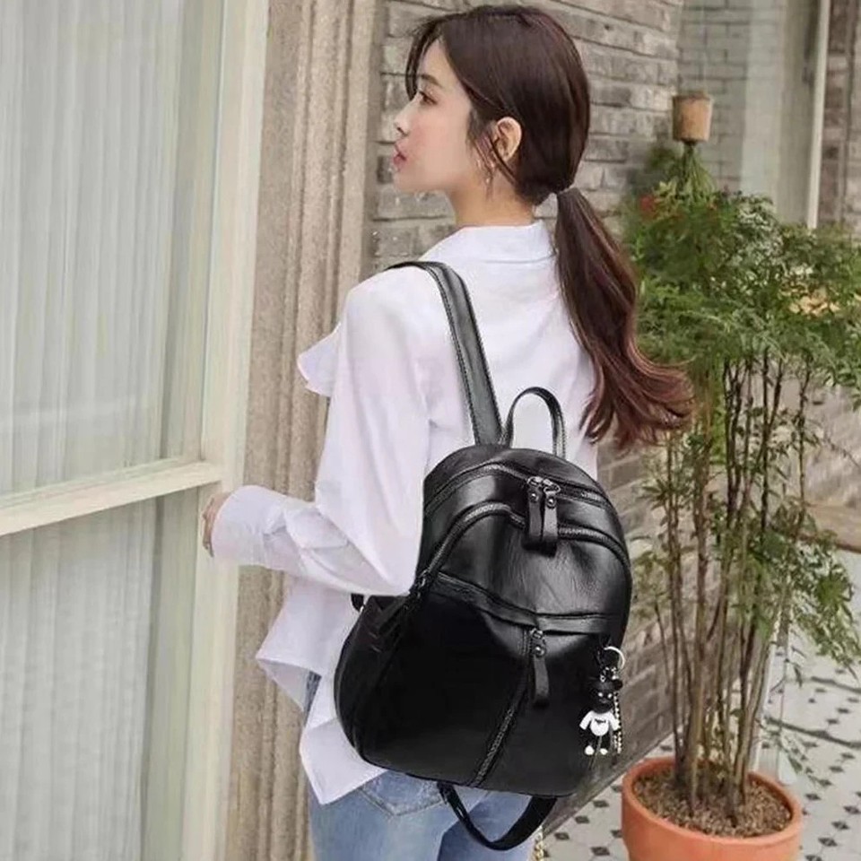 Luxury Waterproof Leather Backpack + SHE FOR WOMEN - 3.4 oz | eBay