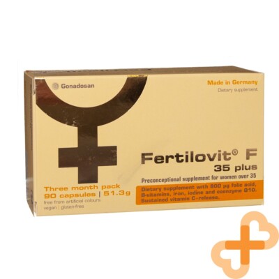 FERTILOVIT F 35 PLUS Women Fertility Supplement 90 Capsules ...