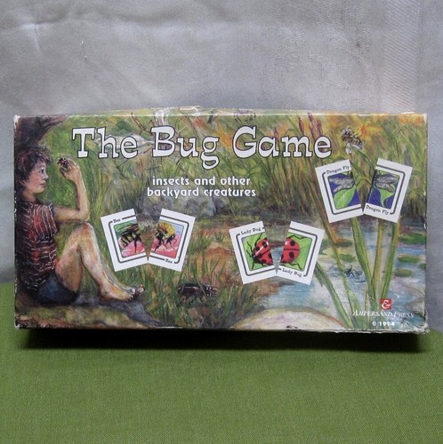 THE BUG GAME board game 1994 elementary Insects & Backyard Creatures ...