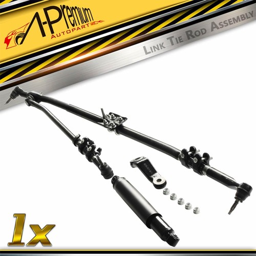 A-Premium Front Steering Linkage Drag Link Tie Rod Kit for Dodge Ram ...