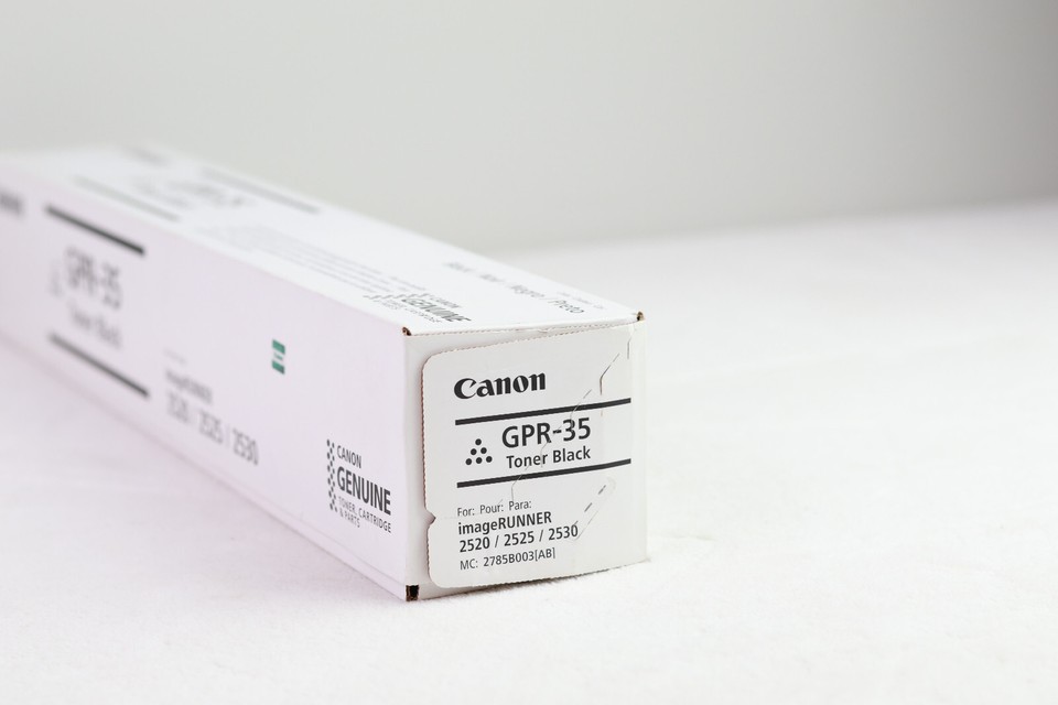 GENUINE CANON GPR-35 (2785B003) BLACK TONER | eBay