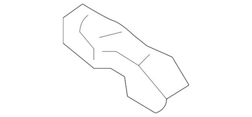 H5042-3KAMA Nissan Bracket-rear bumper fascia, center H50423KAMA, New ...