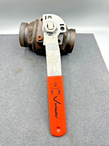 VICTAULIC 2-1/2" S/726 Grooved Ductile Iron Lever Handle Ball Valve ...