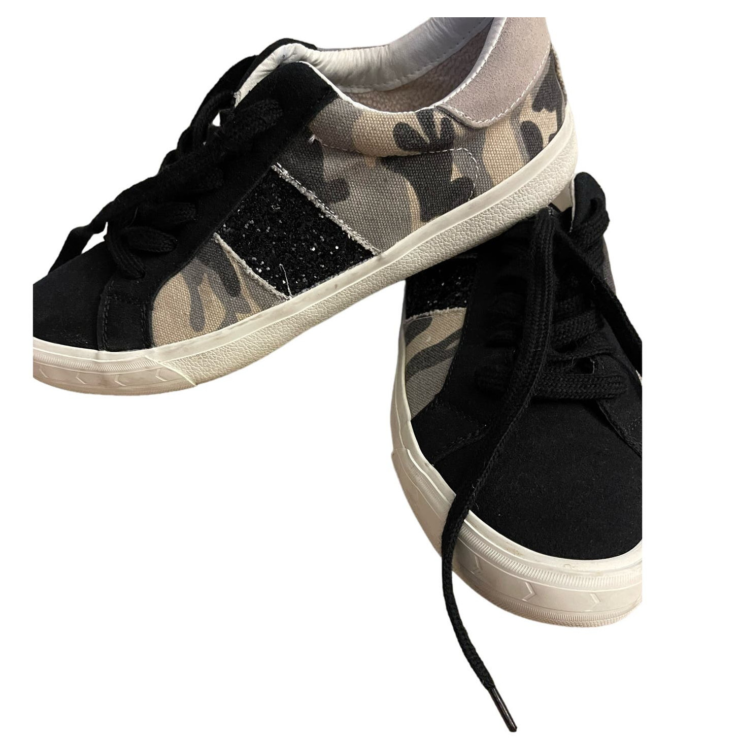 Ladies Vintage Havana Dina Style Black/Camo/Glitter S… - Gem