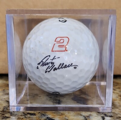 Rusty Wallace (#2) Logo Golf Ball - Callaway - In Display Case | eBay
