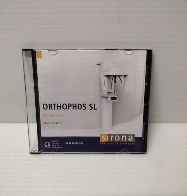 Sirona Orthophos SL PC Software D3632 | eBay