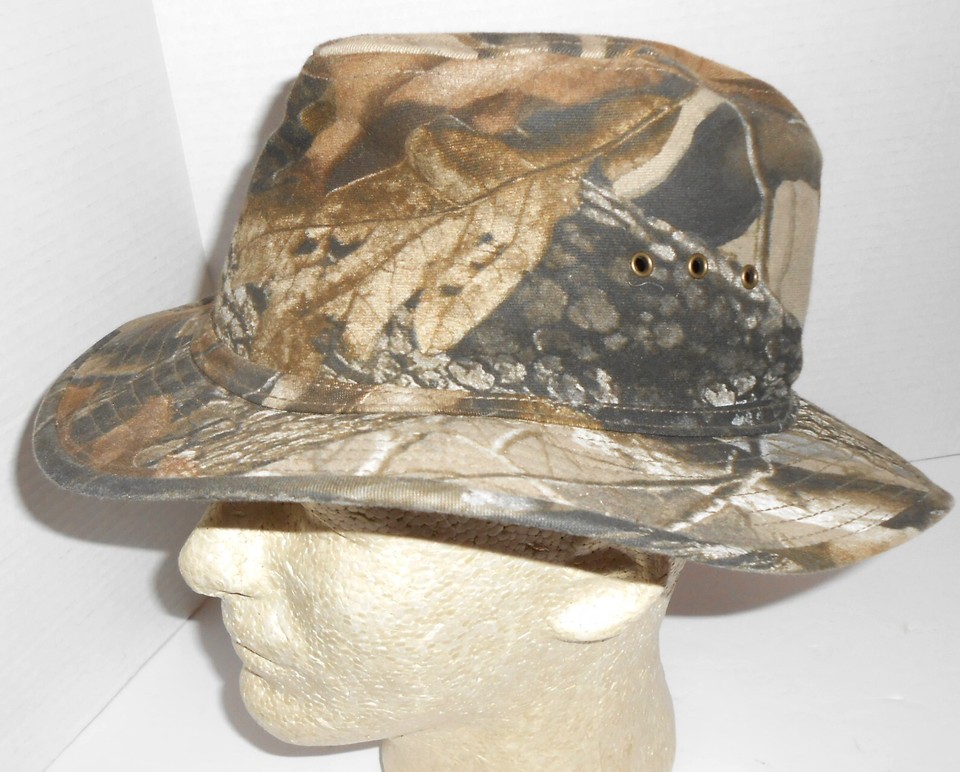 Paramount Outdoors Men's Hat L Fedora Camouflage Mossy Oak Camo Hunt ...