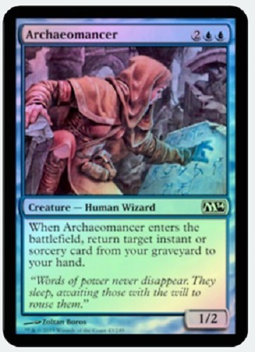 Archaeomancer (FOIL) - 2014 Core Set (MTG Magic the Gathering) | eBay