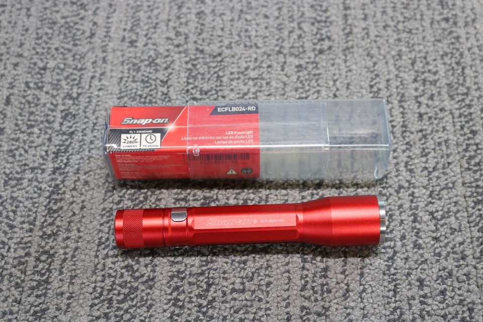 Snap-On ECFLB024-RD 280 Lumens LED Flashlight | eBay