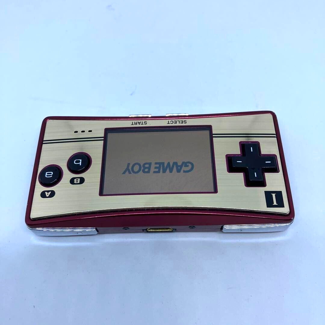Nintendo Game Boy Micro - 20th Anniversary Edition Handheld System ...