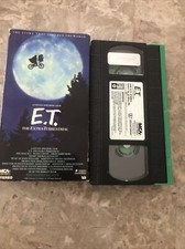 E.T. The Extra-Terrestrial (VHS) for sale online | eBay