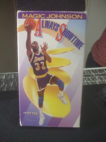 Magic Johnson Always Showtime VHS NEW Exclusive Limited Edition Skybox ...