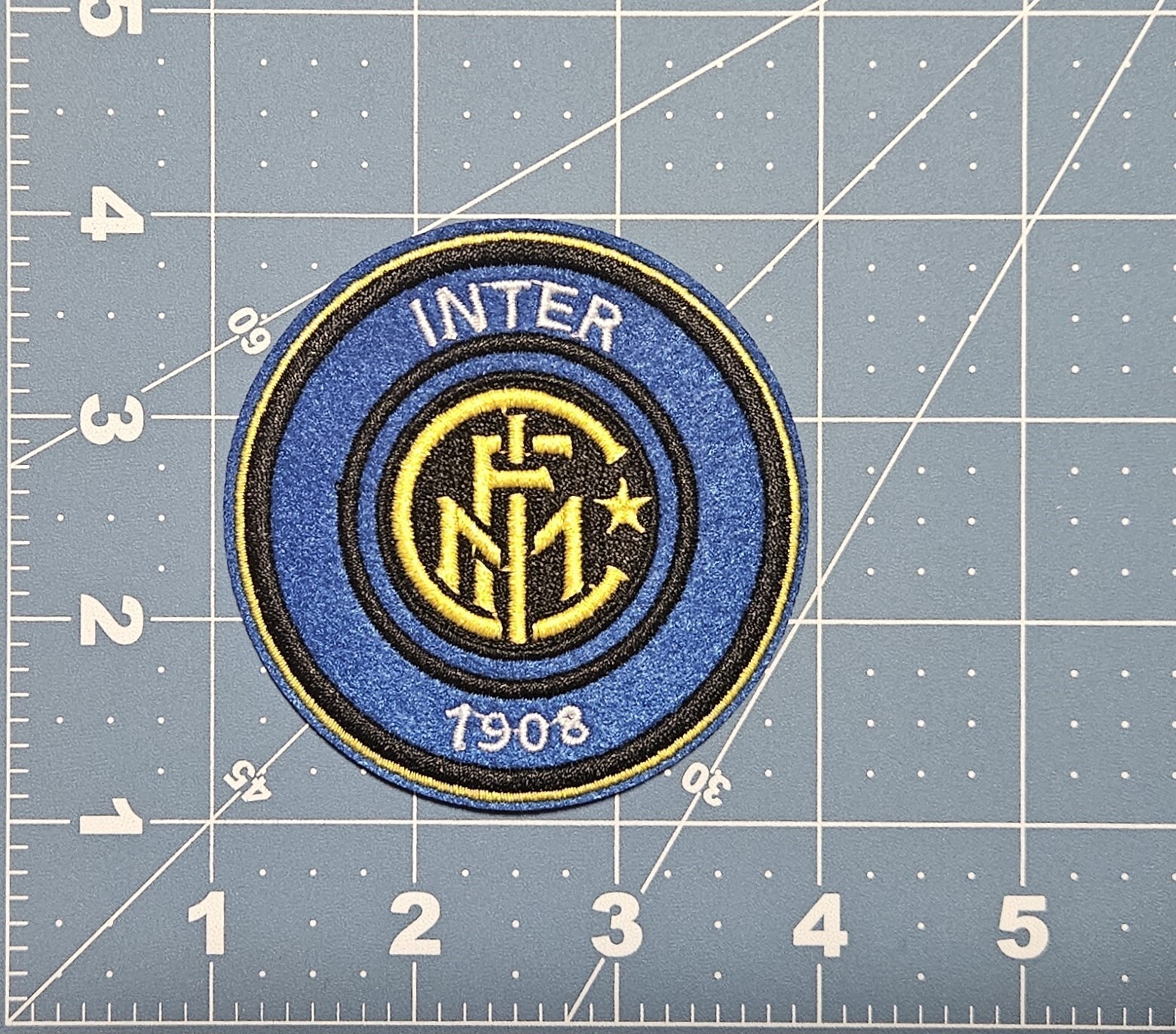 inter Milan 1908 Football Patch Embroidered Iron on Sew on patch | eBay