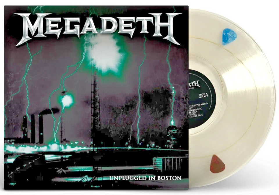 Megadeth: Unplugged in Boston/ LIMITED Strings & Picks Version Vinyl LP ...