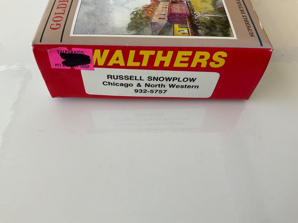 HO WALTHERS 932-5757 RUSSELL SNOW PLOW KIT CHICAGO & NORTH WESTERN CNW ...
