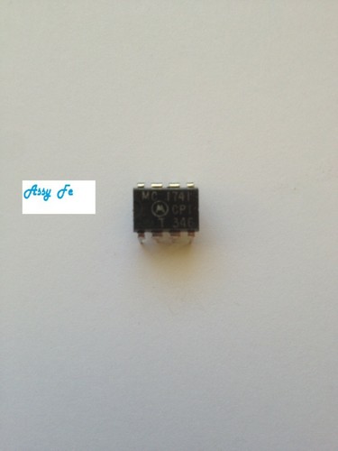 MC1741CP1 IC DIP8 Operational Amplifier Amplifier1 Func 7500uV MC 1741 ...