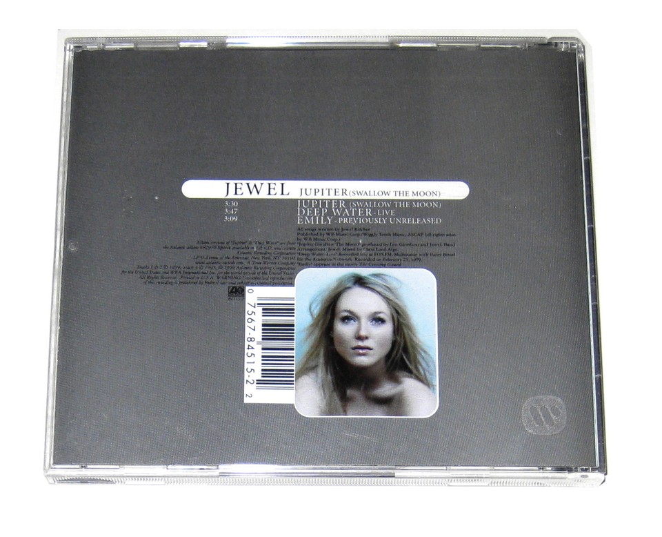 CD: Jewel - Jupiter (Swallow The Moon) [Maxi-Single] 1999 Atlantic ...