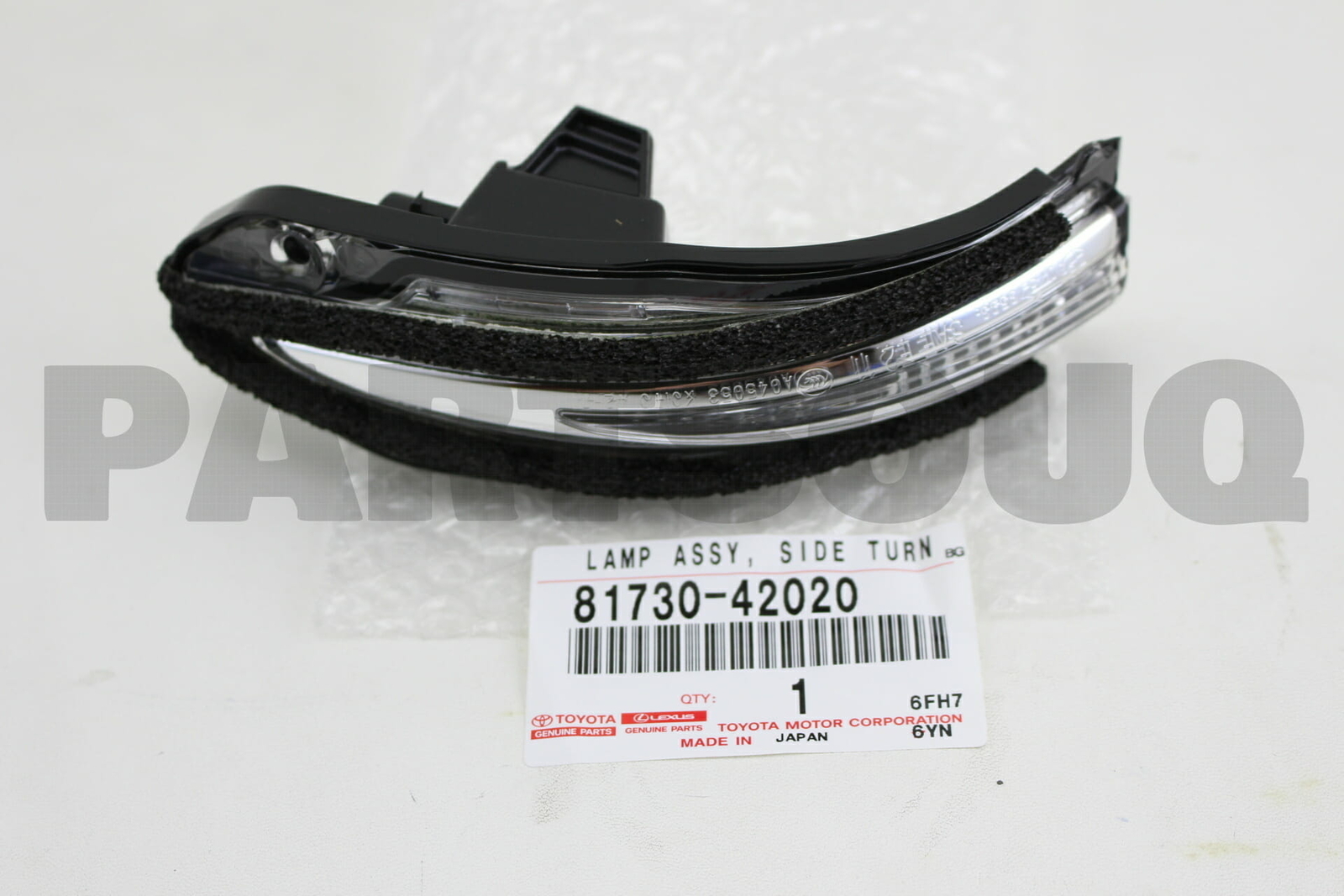 8173042020 Genuine Toyota LAMP ASSY, SIDE TURN SIGNAL, RH 81730-42020 ...