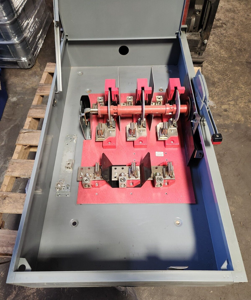 😎 SQUARE D 400 AMP FUSED SAFETY SWITCH 600 VAC 350 HP 3 PHASE H365R | eBay