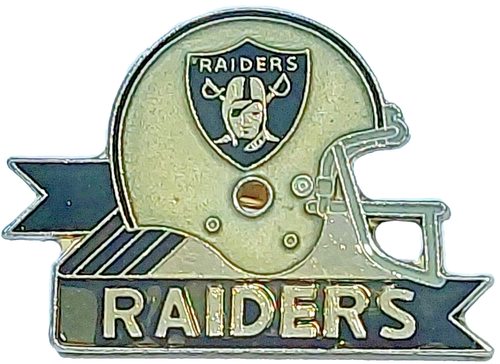 NFL Oakland Raiders 1.25" Helmet Lapel Pin | eBay