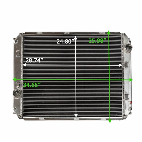 BHTB7596 BHTB7597 Aluminum Radiator for Freightliner FL50 FL60 FL70 ...