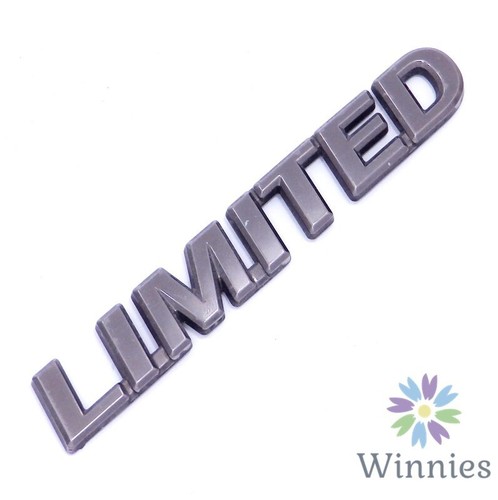 13-15 Toyota Rav4 Limited Liftgate Black Pearl Emblem Badge Nameplate ...