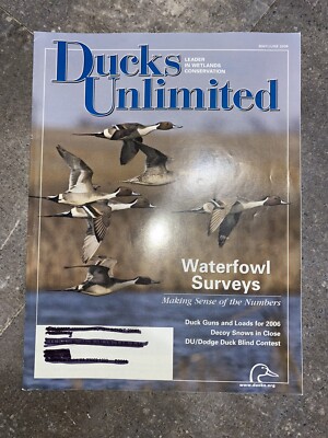 Ducks Unlimited Wetland Conservation Magazine May June 2006 Waterfowl ...