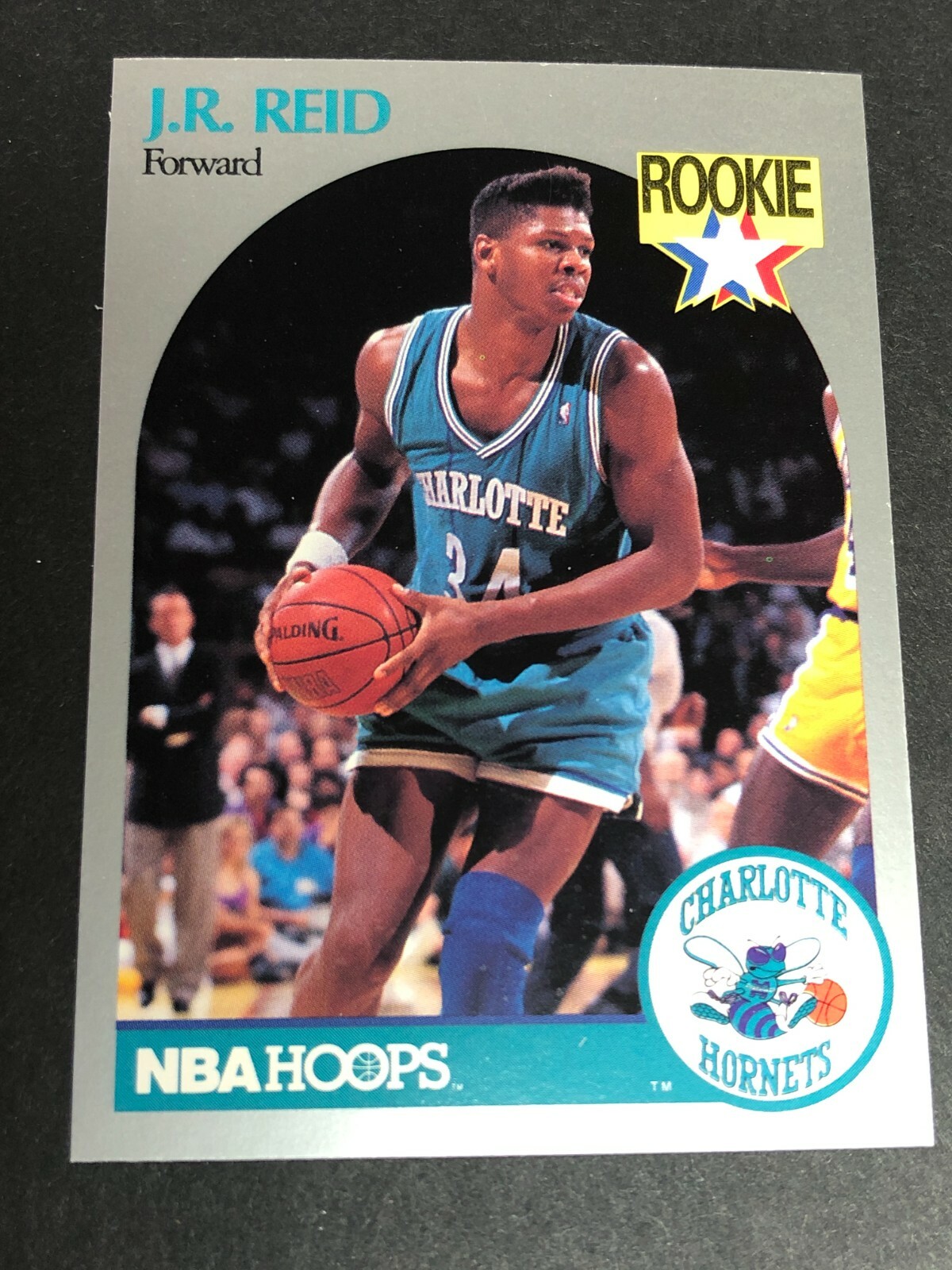 1990 - 1991 NBA Hoops Charlotte Hornets J.R Reid #57 | eBay