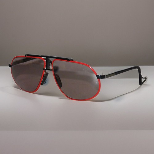 Vtg Jean Claude Killy 470 Red Black Aviator Eyeglass FRAMES ONLY | eBay
