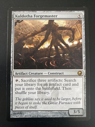 Kuldotha Forgemaster #169/249 MTG Scars of Mirrodin Rare NM English | eBay