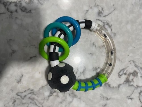 Safe Baby Rattle Ring Presents Audio & Visual Stimulation for Babies of ...