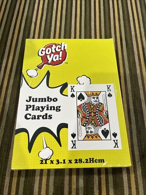 Gotch Ya Giant Playing cards Acc693 | eBay Australia