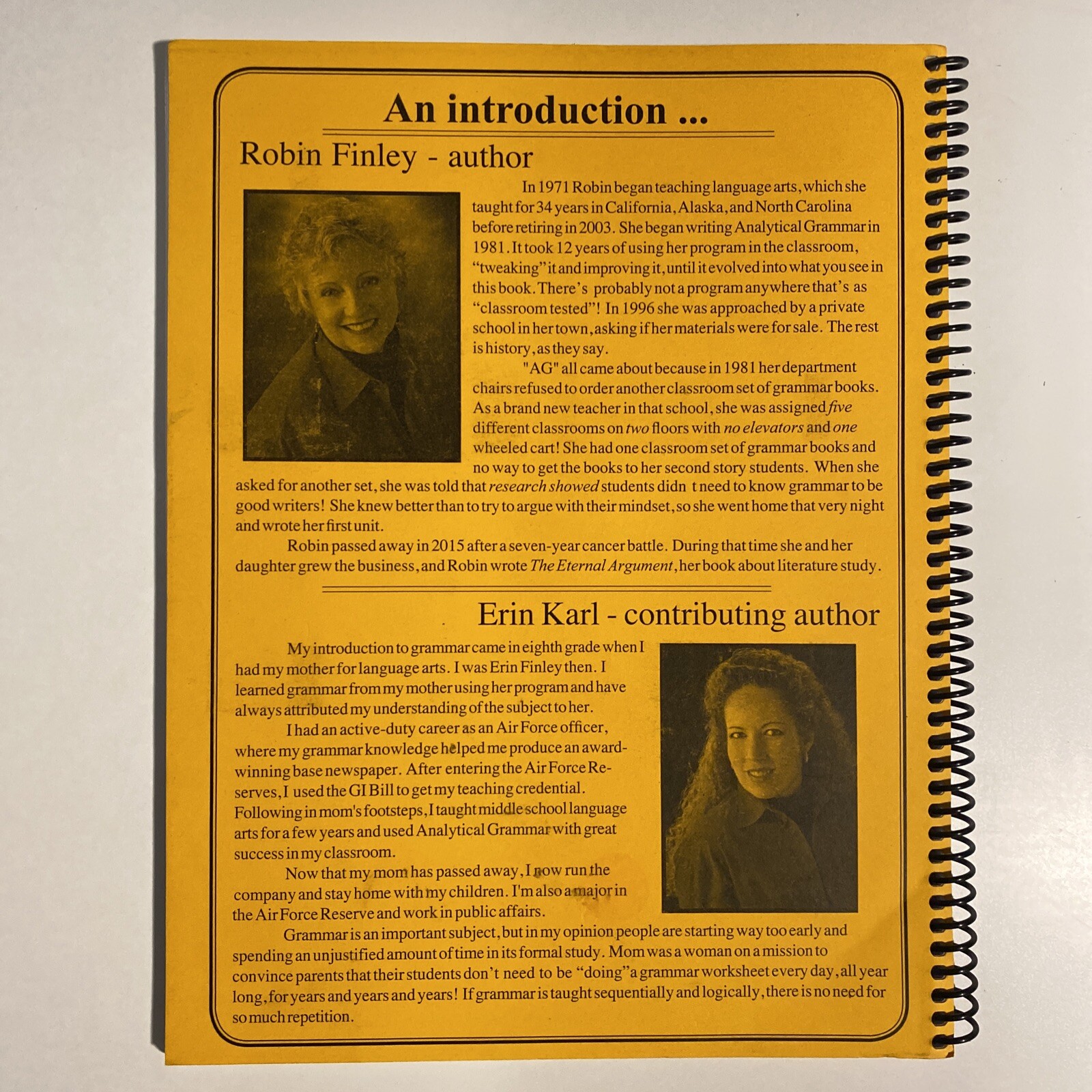 Junior Analytical Grammar: A Systematic Approach Teacher Book R. Robin Finley | eBay