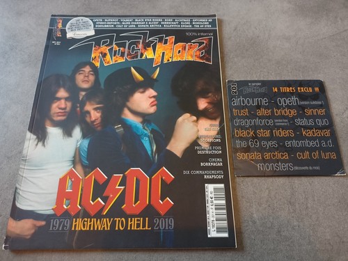 Rock Hard N°201 AC/DC, Opeth, Slipknot, Volbeat, Korn, Alcatrazz + CD ...