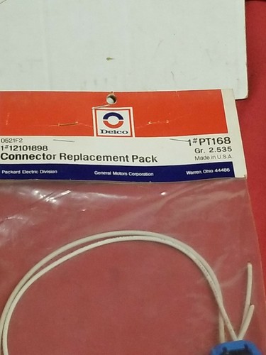 NOS GM WIRING CONNECTOR 12101898 | eBay