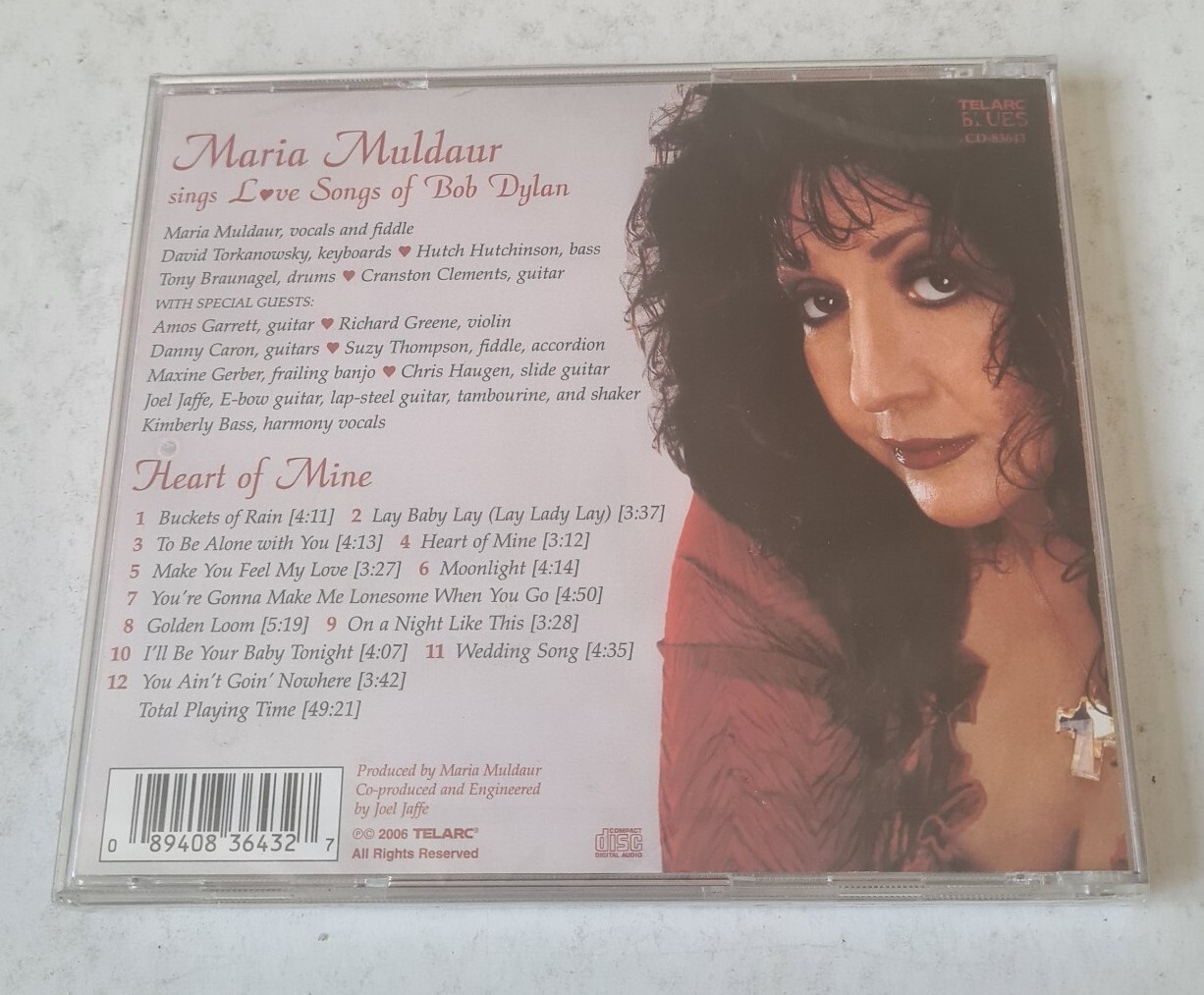 Maria Muldaur - Heart of Mine (Love Songs of Bob Dylan, 2006) for sale ...