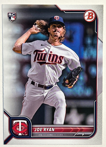 2022 Bowman Baseball RC Rookie #56 Joe Ryan Minnesota Twins | eBay