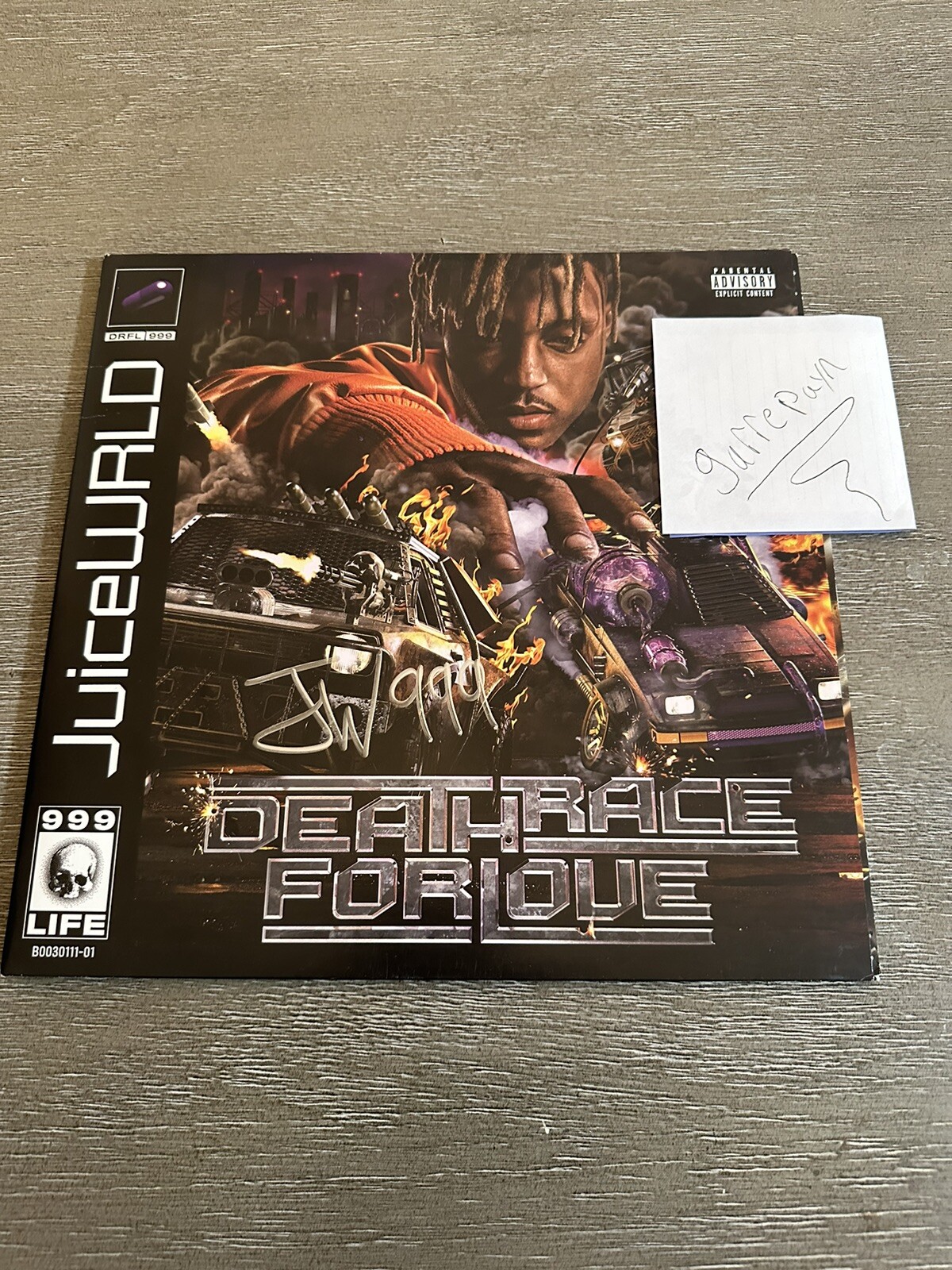Juice WRLD Signed Autographed Death Race For Love Vinyl | eBay
