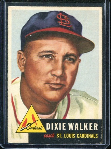 1953 Topps Baseball # 190 Dixie Walker EX+ Excellent Plus | eBay