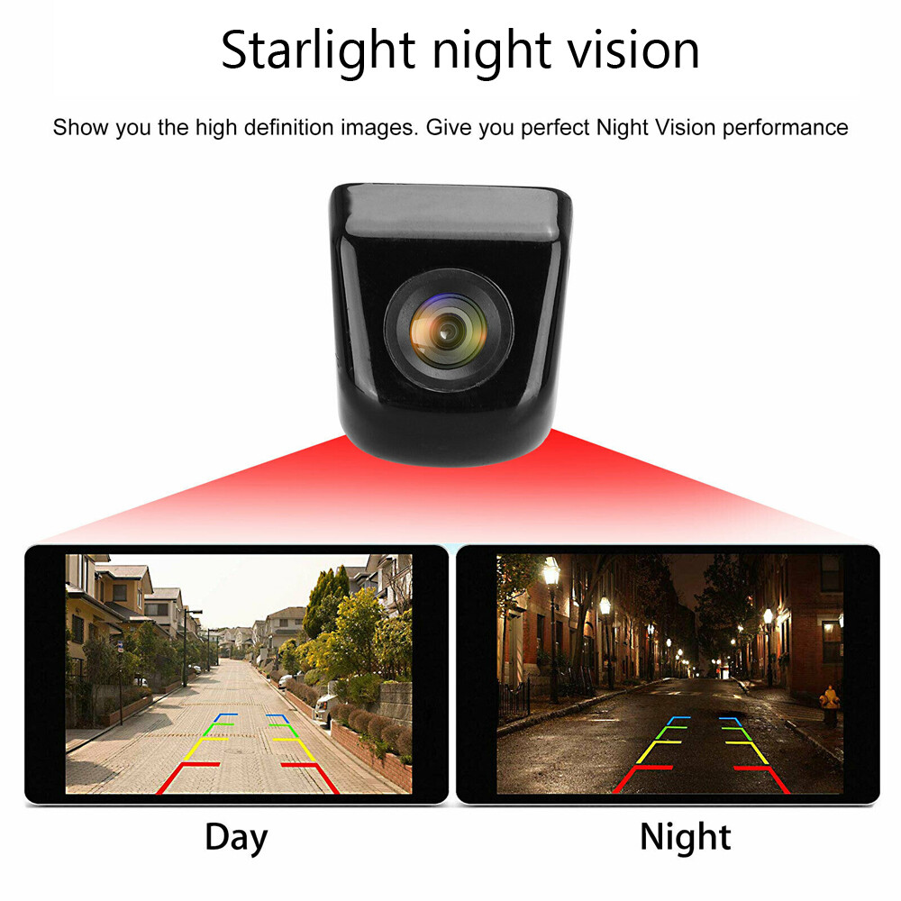 HD Waterproof 170° Car Reverse Backup Night Vision Camera Rear View ...