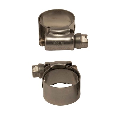 #6 Lined Worm Gear Clamp Works With Flexfab 3/8" silicone Heater Hose ...