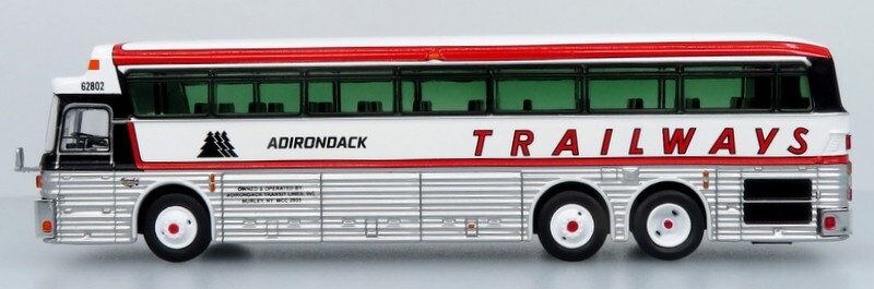 1969 Eagle Model 05 Coach: Adirondack Trailways 1:87 (HO) Diecast Model ...
