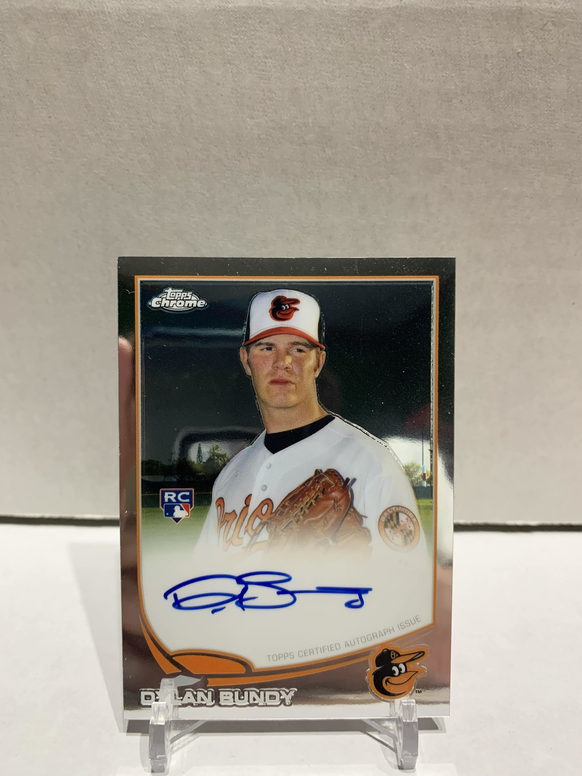 2013 Topps Chrome Dylan Bundy RC Rookie Auto Autograph #125 | eBay