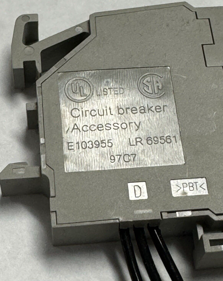 Schneider Electric E103955 Circuit Breaker Accessory, LR69561 97C7 | eBay